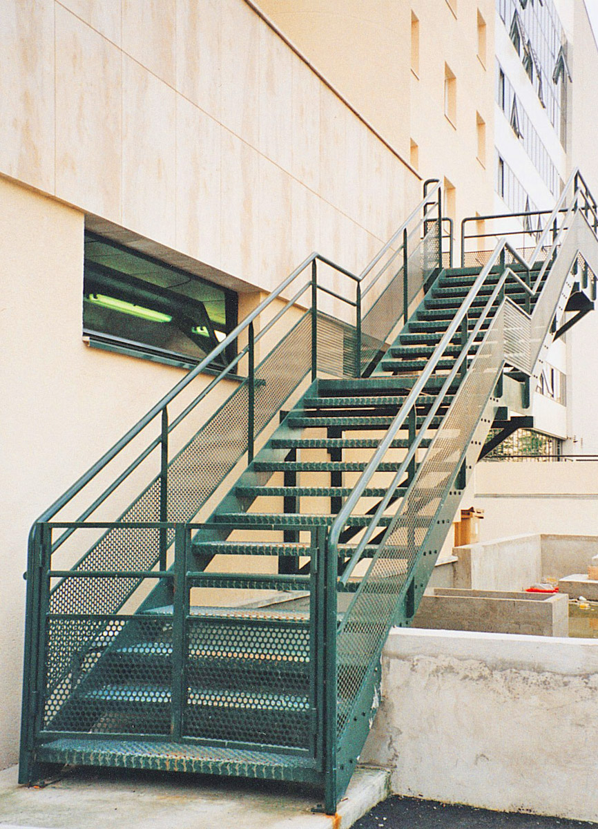Les rampes - EHI - Escalier Hélicoïdal Industriel